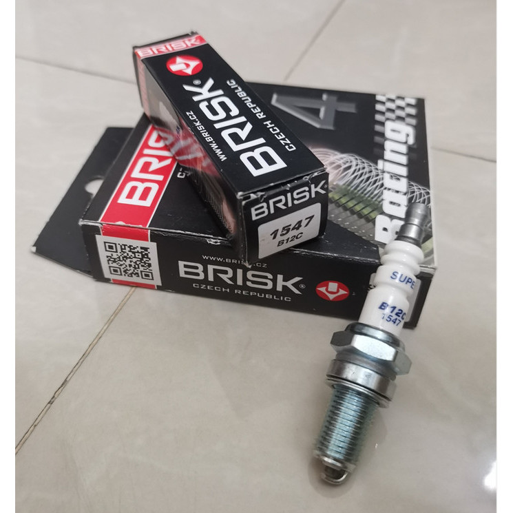 Jual Busi Brisk Racing Cooper Athlete Kaze Mx King Vixion Byson Pulsar ...
