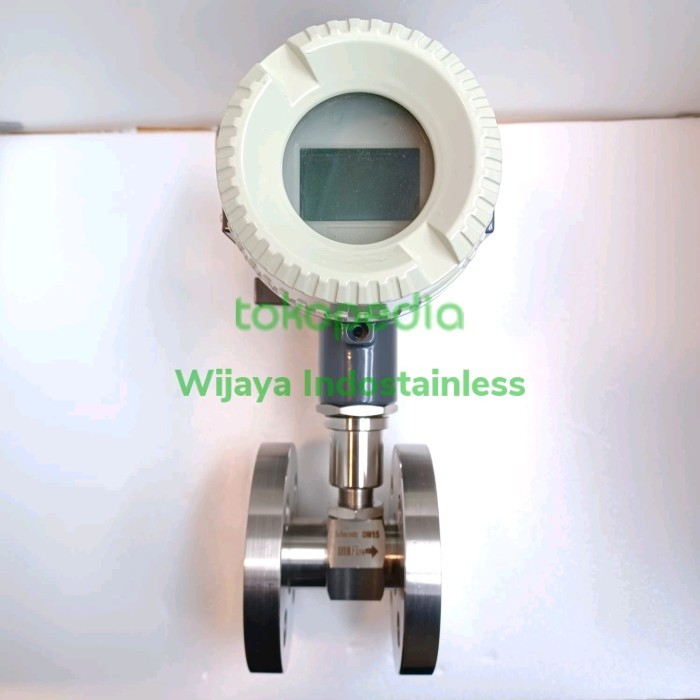 Jual Flow Meter SHM Turbine Digital 1/2" inch DN 15 Flange | Shopee ...