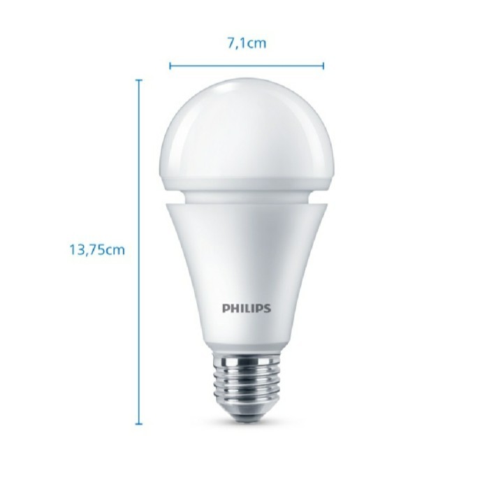 Jual Philips Led Rechargeable 11W Lampu Emergency Putih 6500K 11 W 11 ...