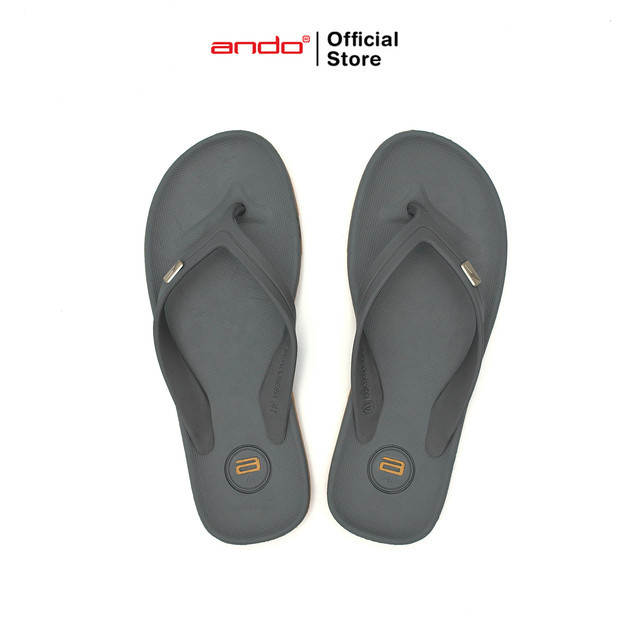 Jual Ando Official Sandal Jepit Thunder 02 Gum Pria Dewasa - Abu-Abu ...