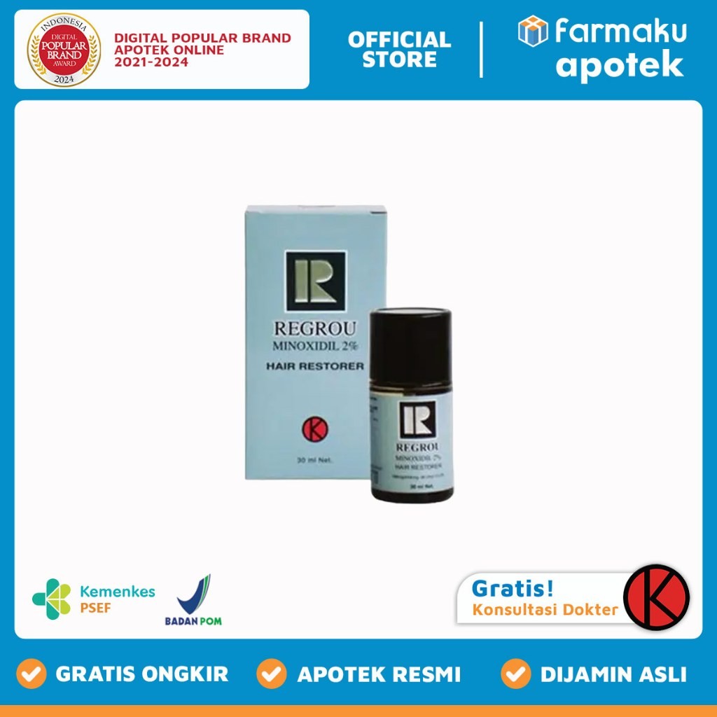 Jual Regrou Hair Restorer 30 ml - TMG | Shopee Indonesia