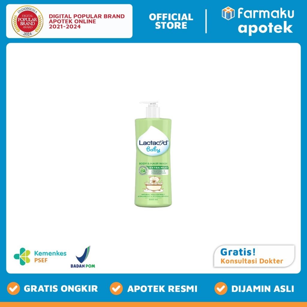 Jual Lactacyd Baby Liquid Extra Milky 500 ml - BYM | Shopee Indonesia