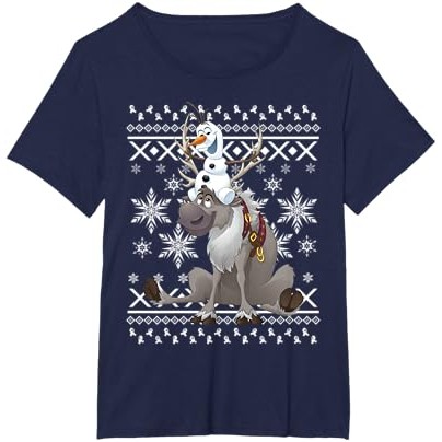 Jual Kaos Sweater Jelek Olaf Sven Riding Antlers Disney Frozen ...