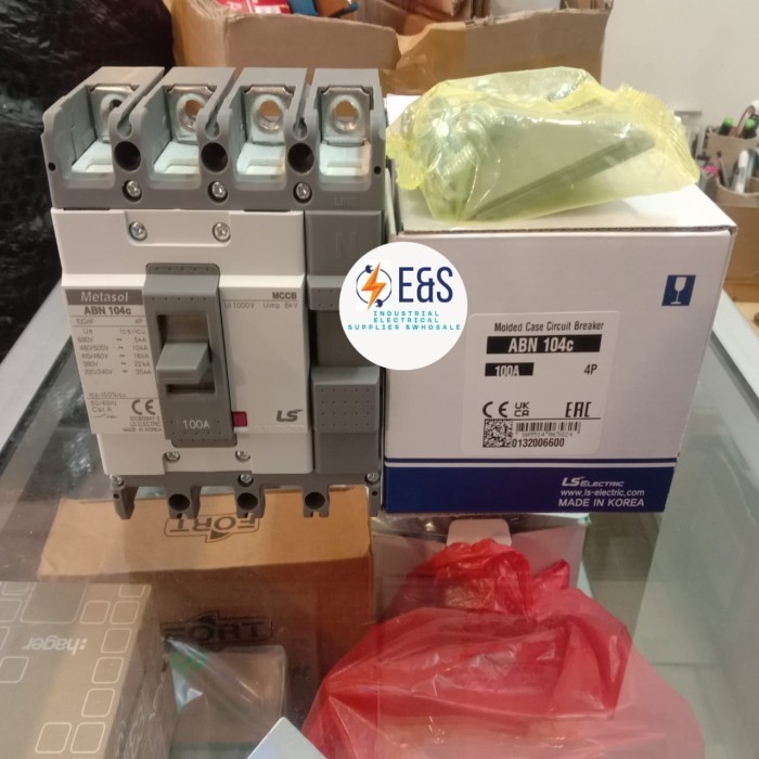 Jual Mccb Abn-104C Ls 4P 22Ka 15A 20A 30A 40A 50A 60A 75A 100A / Abn104C | Shopee Indonesia