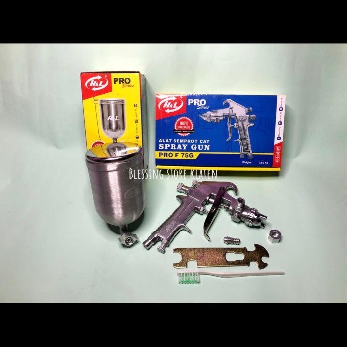 Jual Produk Terbaik] SPRAY GUN F 75 TABUNG ATAS H&L PRO / SPRAY GUN / SPRAY GUN MURAH | Shopee ...