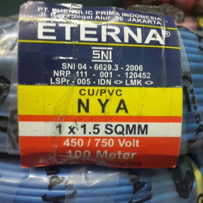 Jual Kabel Eterna Nya 1X1,5 @100M | Shopee Indonesia