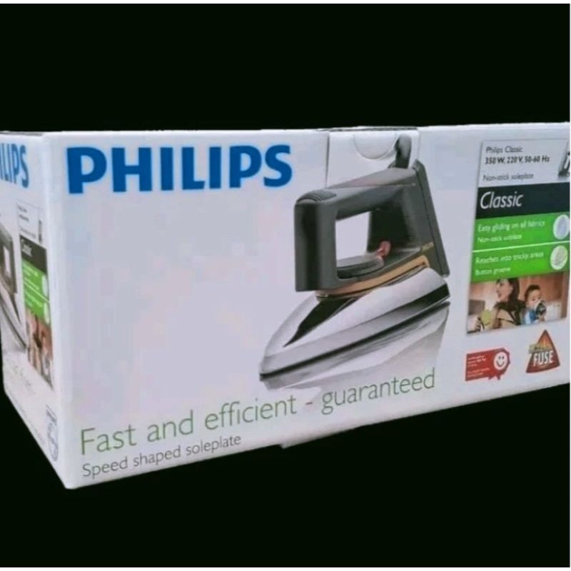 Jual PROMO CUCI GUDANG SETRIKA PHILIPS ANTI LENGKET MUDAH PANAS DAN ...