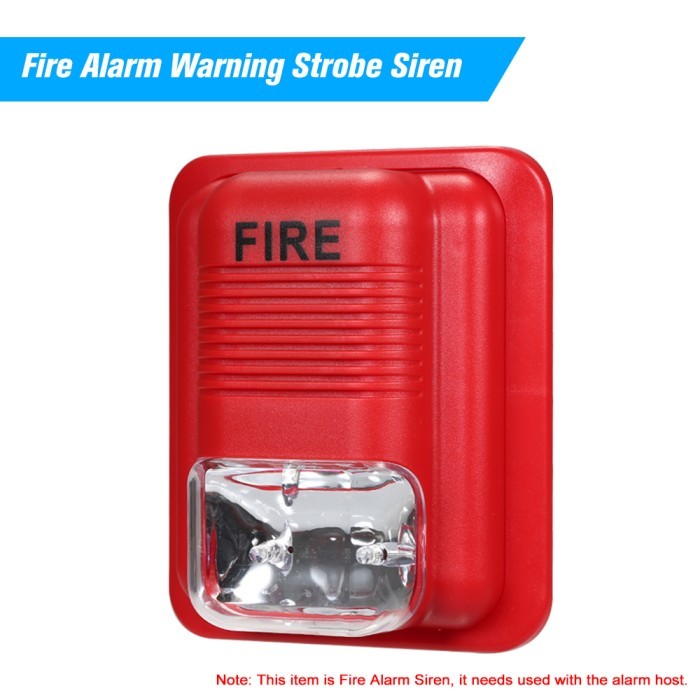 Jual Horn Strobe / Strobe Sounder For Fire Alarm Conventional | Shopee ...