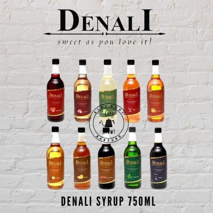 Jual Denali Syrup 750ml untuk Kopi | Shopee Indonesia