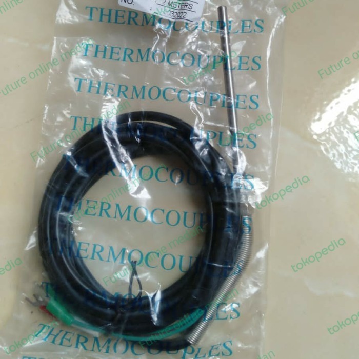 Jual Ready oke] Thermocouple kabel 2 meter PT100 / RTD Temperature ...