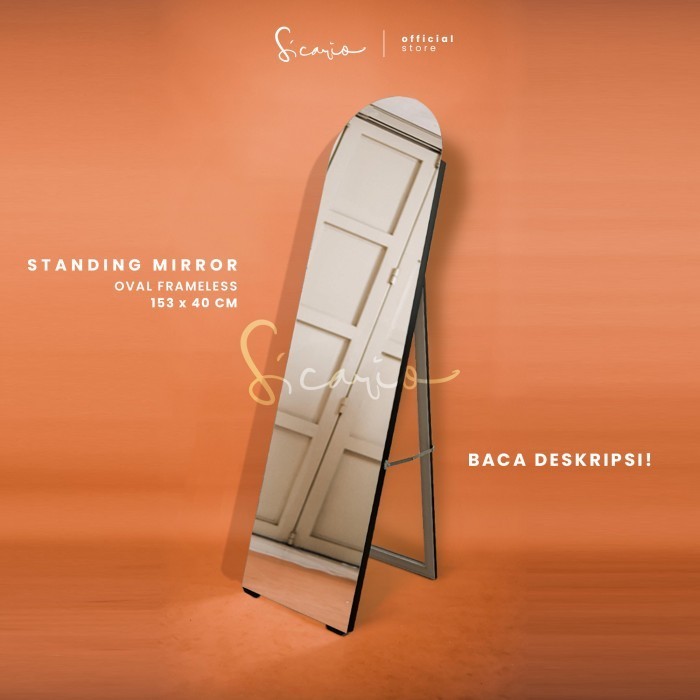 Jual Standing Mirror Request Ukuran Dan Bentuk | Shopee Indonesia