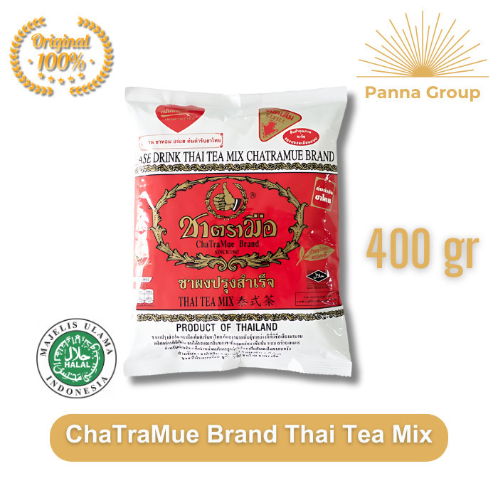 Jual ChaTraMue Brand Thai Tea Mix / Thai Tea Mix Chatramue 400 gr / Teh ...