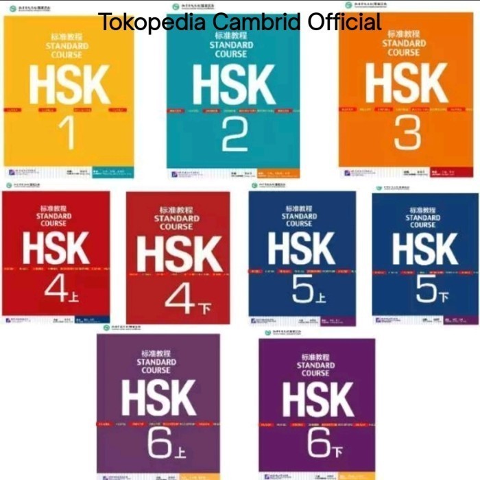Jual BUKU HSK STANDARD COURSE LEVEL 1-6 TEXTBOOK WORKBOOK | Shopee ...