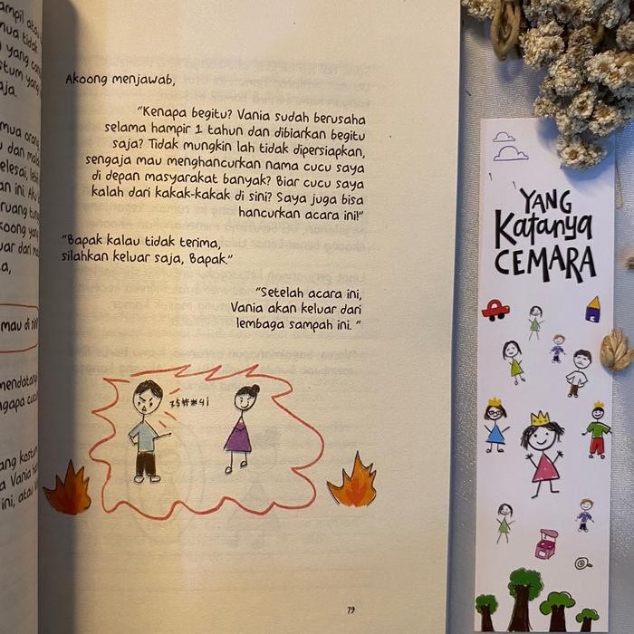 Jual READY BUKU NOVEL YANG KATANYA CEMARA - VANIA WINOLA - BUMI FIKSI ...