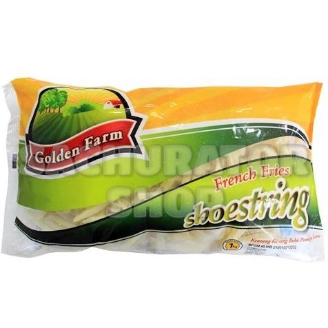 Jual Kentang Goreng Beku Golden Farm French Fries Shoestring 1 Kg Frozen Original | Shopee Indonesia
