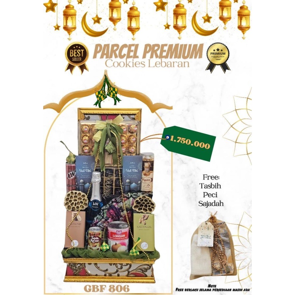 Jual PROMO! Parcel Lebaran GBF 806, Parcel Cookies, Parcel Snack ...