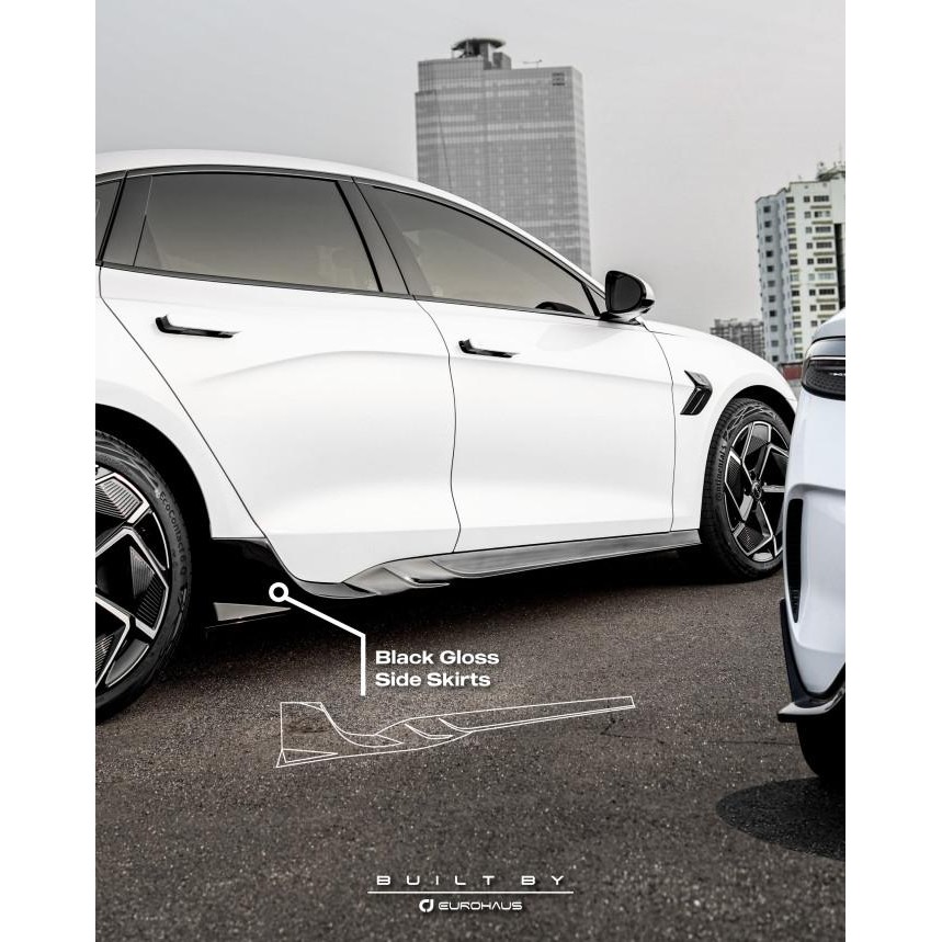 Jual Bodykit Byd Seal Black Gloss Front Lip Side Skirt Diffuser ...