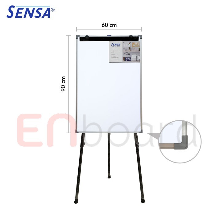 Jual FLIP CHART / FLIPCHART / PAPAN PRESENTASI NON MAGNET SENSA 60 X 90 ...