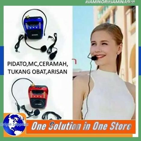 Jual sale! portable mic microphone karaoke instruktur senam sales toa ...
