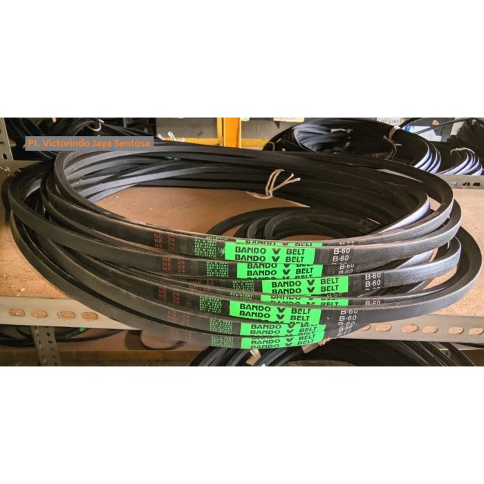 Jual TERBARU Vanbelt / fanbelt V belt Green seal bando B 60 atau B60 atau B-60 BISA GRAB ...