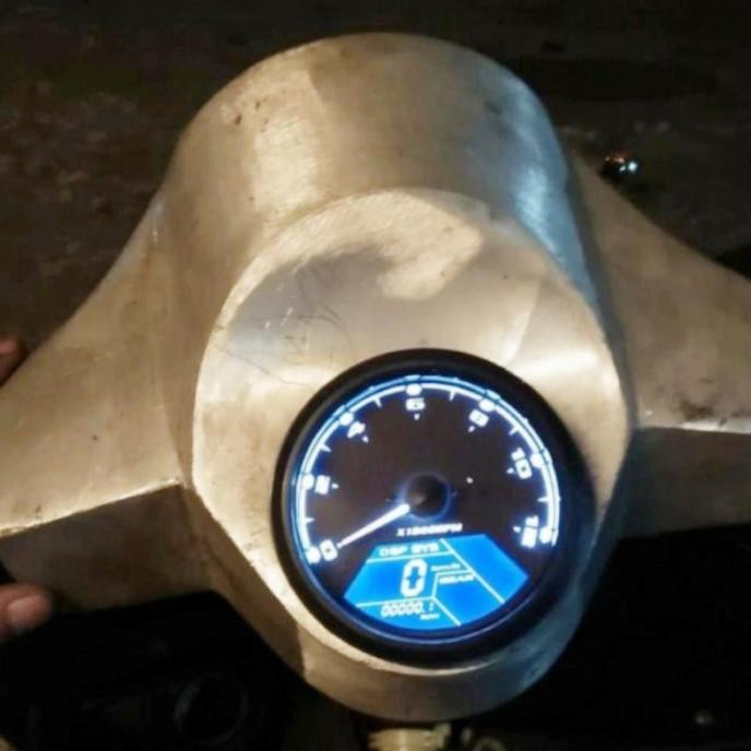 Jual Promo Spido Spidometer Vespa PX New PX Digital Custom Model Babon ...