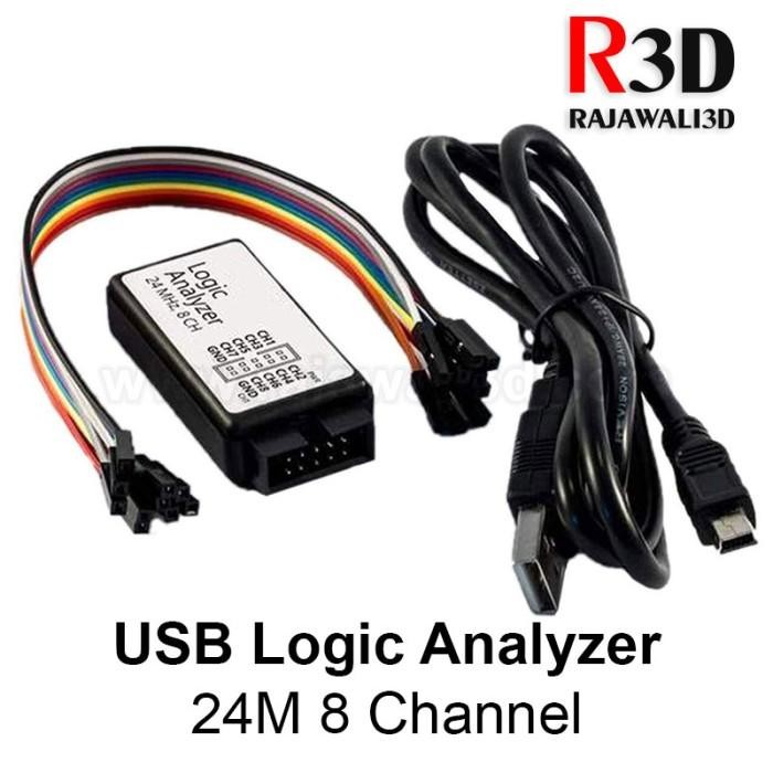 Jual USB Logic Analyzer 24M 8 Channel Arduino MCU ARM FPGA DSP Debug Too | Shopee Indonesia