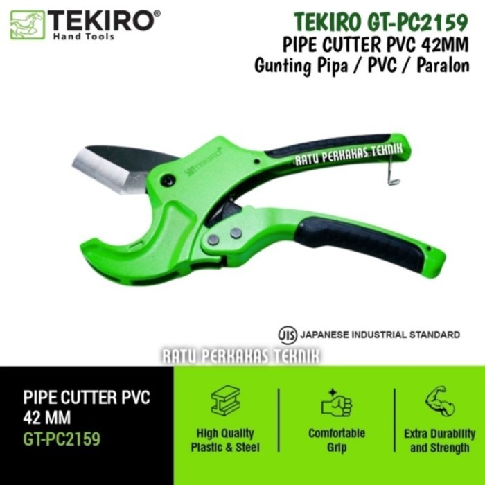 Jual Tekiro Gunting Pipa PVC 42 mm Original Pipe Cutter 2 inch Tubing ...