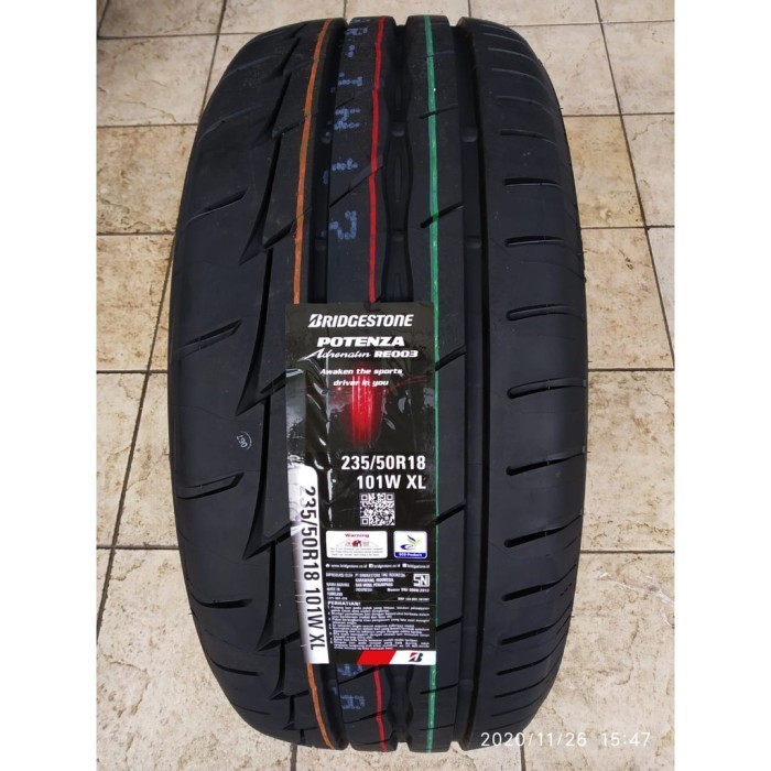 Jual Ban Mobil Bridgestone Potenza 235 50 R18 18 | Shopee Indonesia