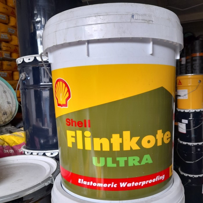 Jual Flinkote Ultra Shell Waterproofing Bitumen 18Liter | Shopee Indonesia