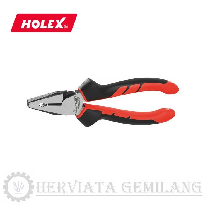 Jual Holex Heavy Duty Combination Pliers 200 Mm With Two-Parts Grips ...
