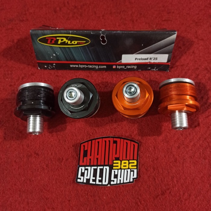 Jual Stelan Shock Depan Preload Adjuster Bpro Racing Yamaha R25 Mt25 Mt ...