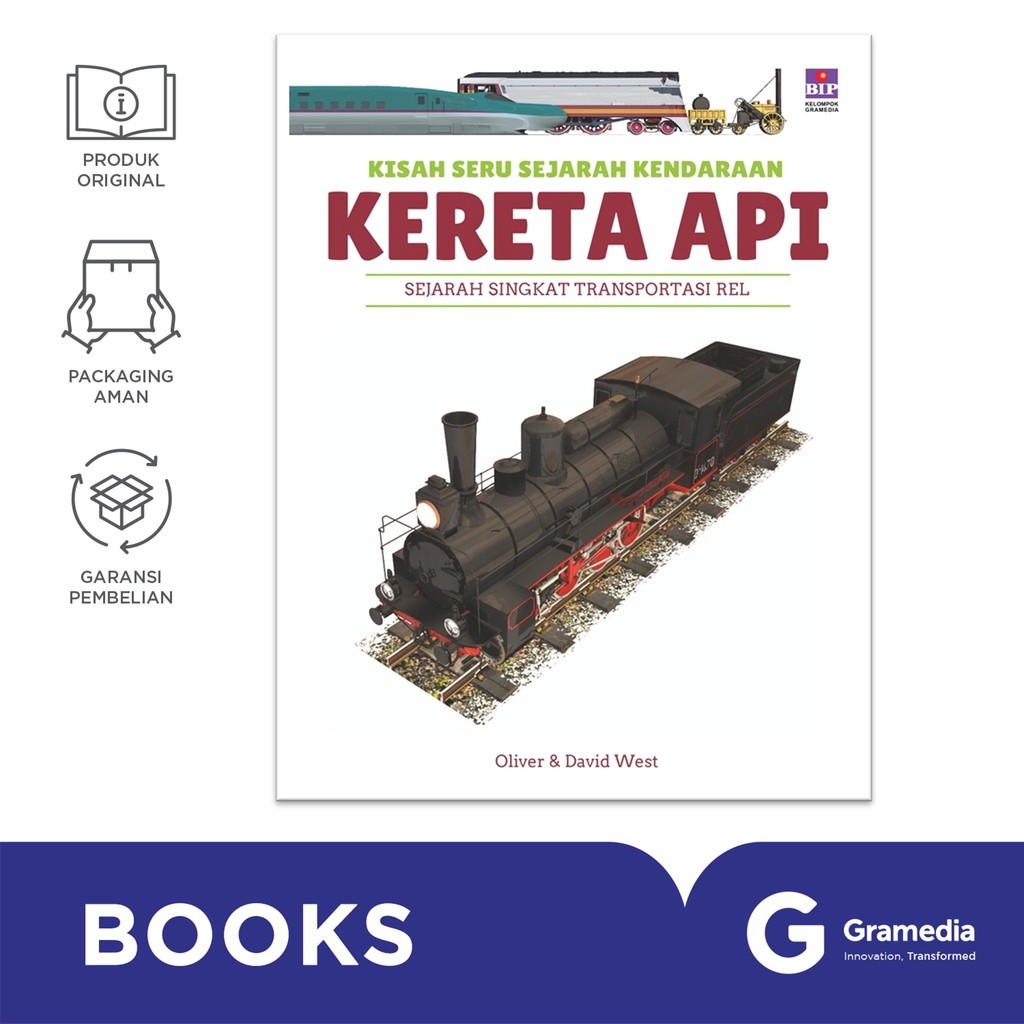 Jual Buku Seri Kisah Seru Sejarah Kendaraan Kereta Api | Shopee Indonesia