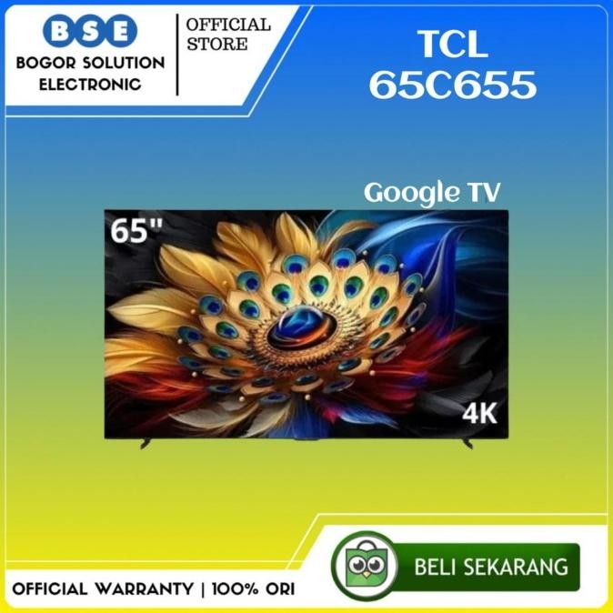 Jual TCL 65C655 Qled Pro Google TV Android TCL 65 Inch 65C655 Qled 4K ...