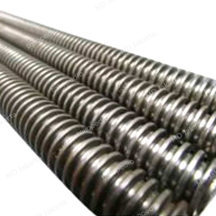 Jual AS Drat Trapesium 1" x 1m Trapezodial Thread Rod 1" AS Drat Kotak ...
