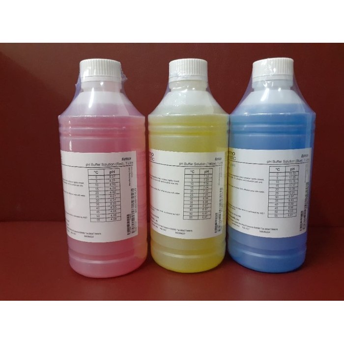 Jual pH Buffer Solution pH 4, pH 7, pH10 Thermo Scientific | Shopee Indonesia