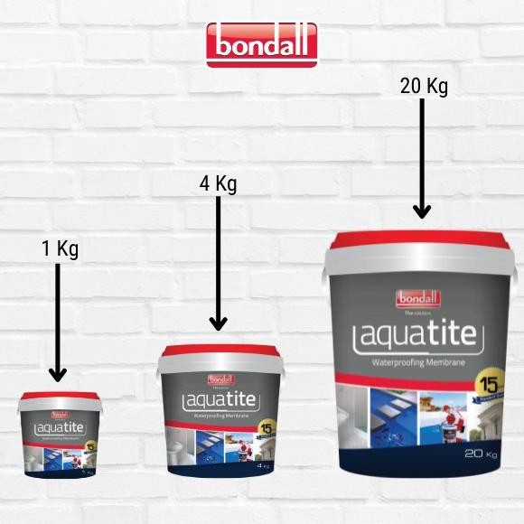 Jual Bondall Aquatite Waterproofing Membrane 20 Kg | Shopee Indonesia