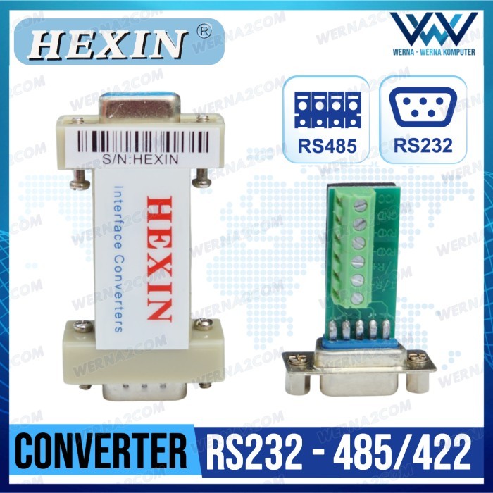 Jual HEXIN Converter RS232 to RS485 / 422 Adapter 6 pin serial DB9 HXSP-09 | Shopee Indonesia