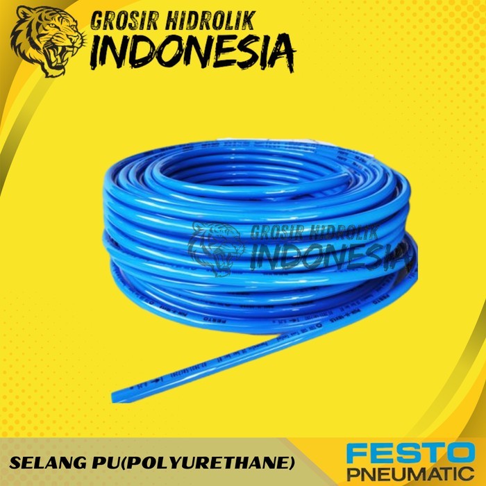 Jual SELANG FESTO PUN 6X1-BL SELANG ANGIN FESTO PNEUMATIC HOSE POLYURETHANE | Shopee Indonesia