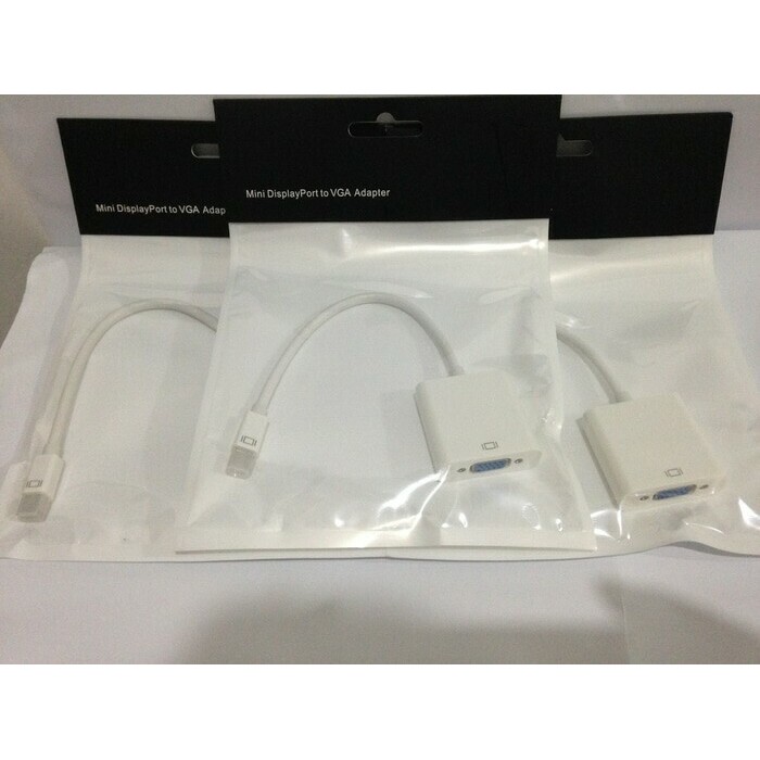Jual Thunderbolt Converter To Vga Mac Ke Macbook Air Pro Retina Cable ...