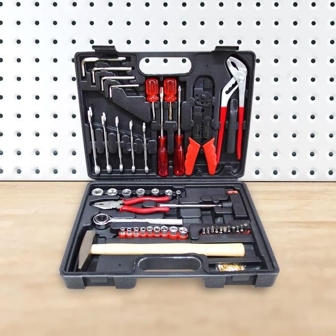 Jual Kenmaster Tool Kit Set 100 pcs N2 - BLACK (BEST SELLER!!!) / Kunci Sok Set / Kunci ...