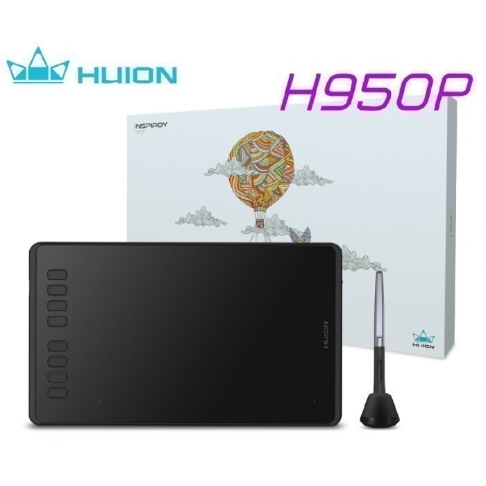 Jual HUION INSPIROY H950P Graphics Drawing Tablet with Battery-free Pen ...