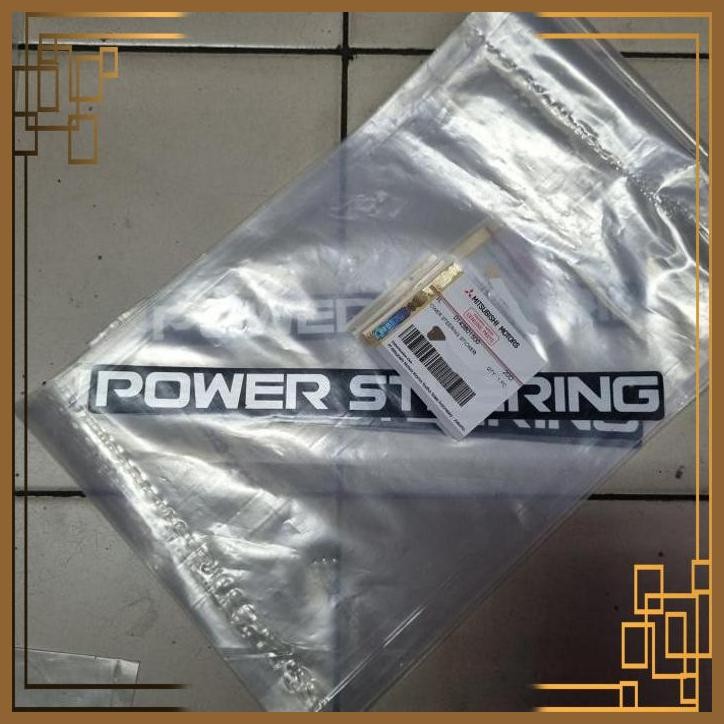 Jual [PMA] STICKER POWER STEERING ASLI MITSUBISHI L300 DIESEL | Shopee ...