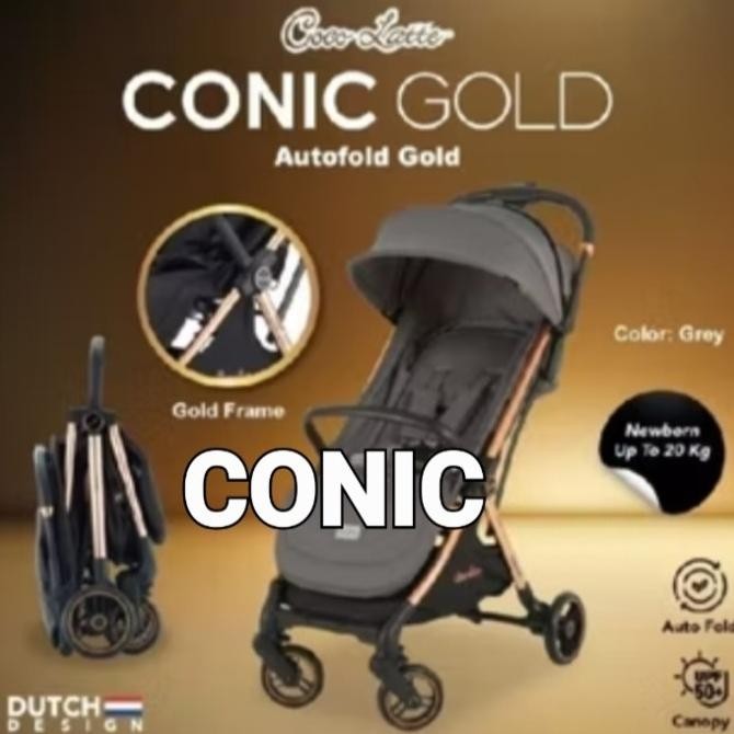 Jual Terbaru Stroller Cocolatte Conic Auto / Cara Melipat Kereta Dengan ...