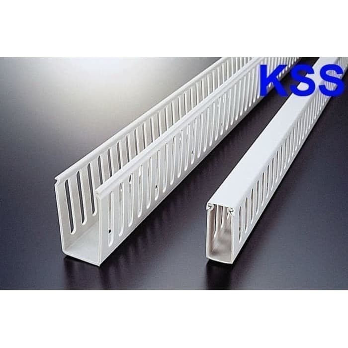Jual KSS Wiring Duct 40x60-2M/Cable Duct KSS 40x60 Grey /KSS Duct VDC ...