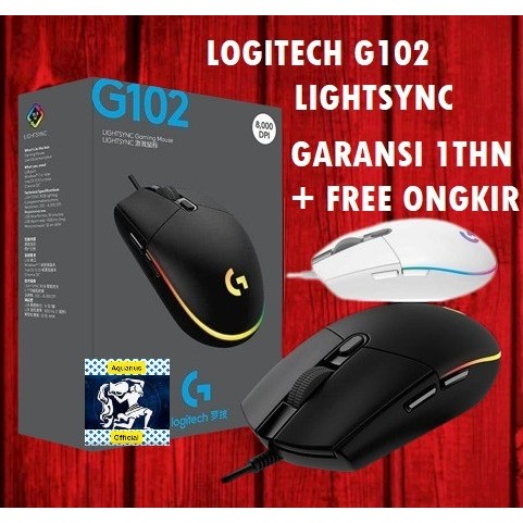 Jual Logitech G102, G-102, G 102 Prodigy Gaming Mouse | Shopee Indonesia