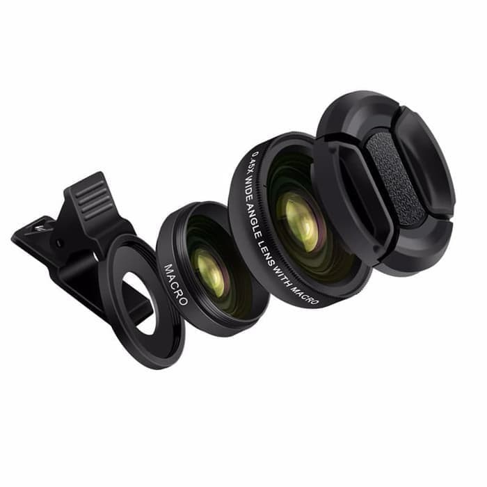 Jual Apexel Lens Converter Wide & Macro 37mm for Smartphone | Shopee ...