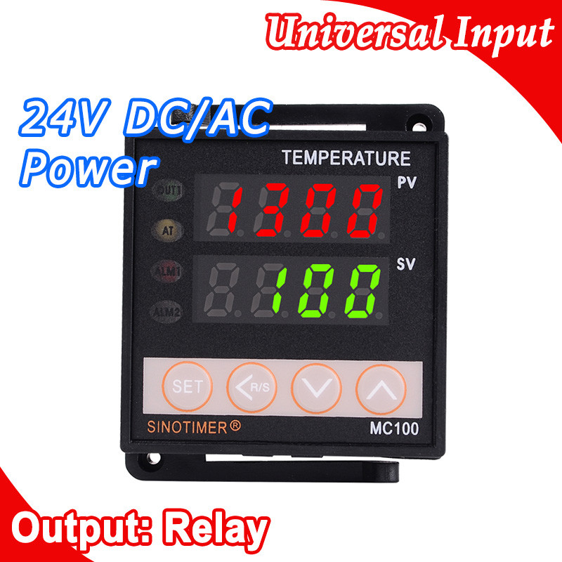 Jual New Digital PID TEMPERATURE CONTROLLER REGULATOR Thermostat in Power 24V DC AC ...