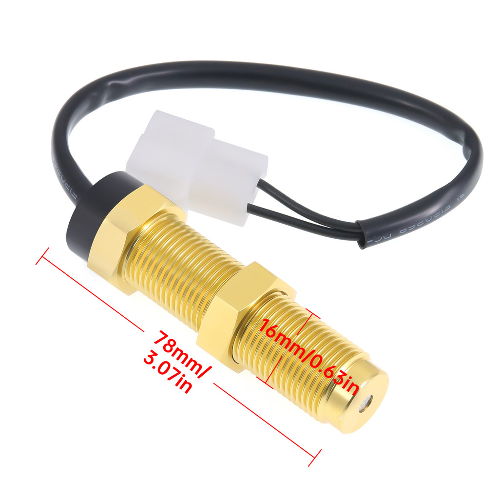 Jual NEW REV Counter Tachometer Sensor fit for RPM Diesel Gasoline ...