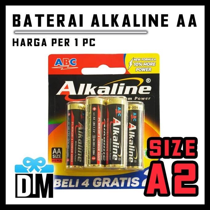 Jual monggo] Batu Baterai Batre Battery size Ukuran AA atau A2 merk ...
