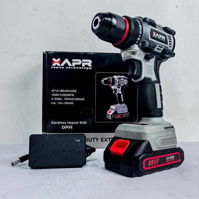 Jual APR RAJA BOR CORDLESS BRUSHLESS TYPE AP12+ 10MM KEYLESS AUTO LOCK ...